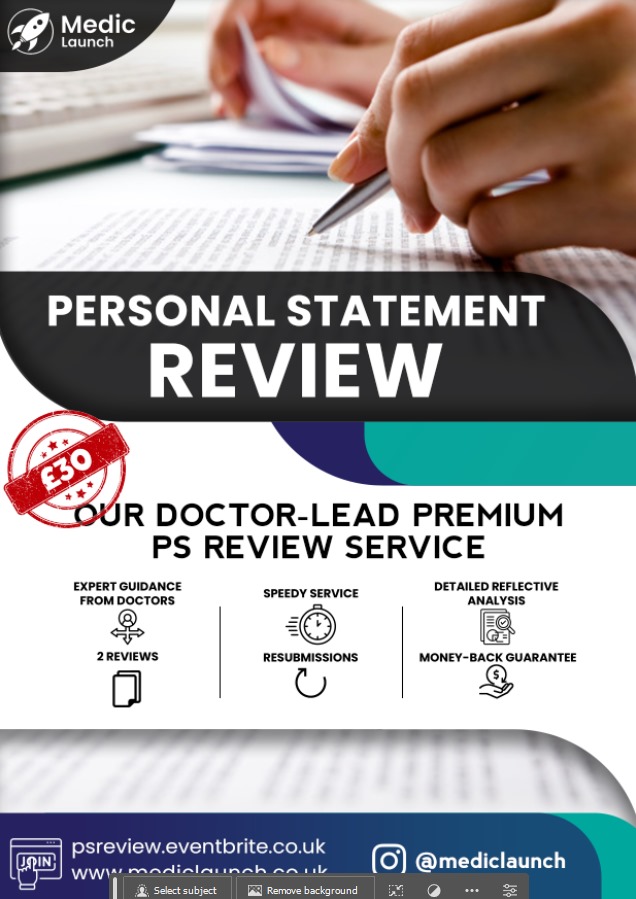 Personal Statement Review Service – Medic Launch
